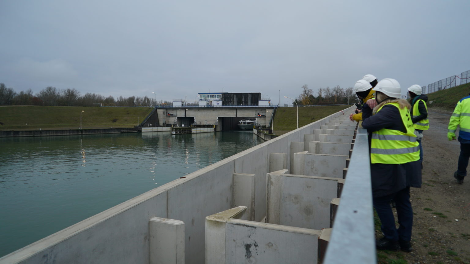 Visit to the fish passes on the Rhine – Salmon Come Back